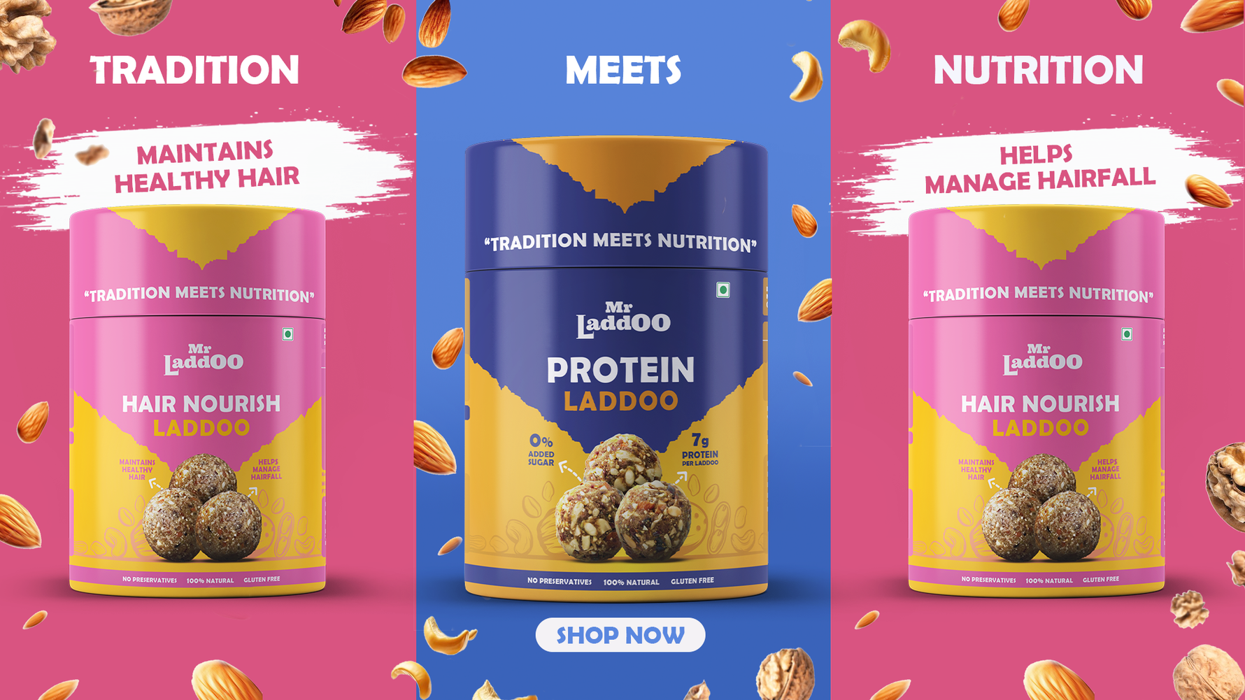 Mr Laddoo | #1 Bestseller of Healthy Laddoos: Dry fruit laddoo